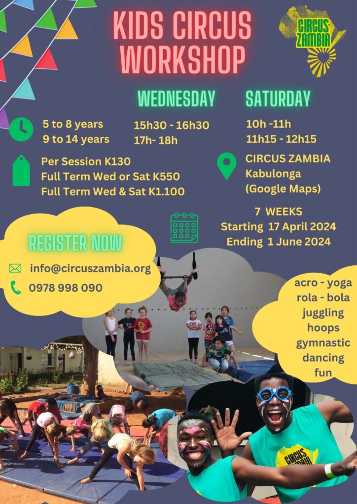 Upcoming Events - Circus Zambia