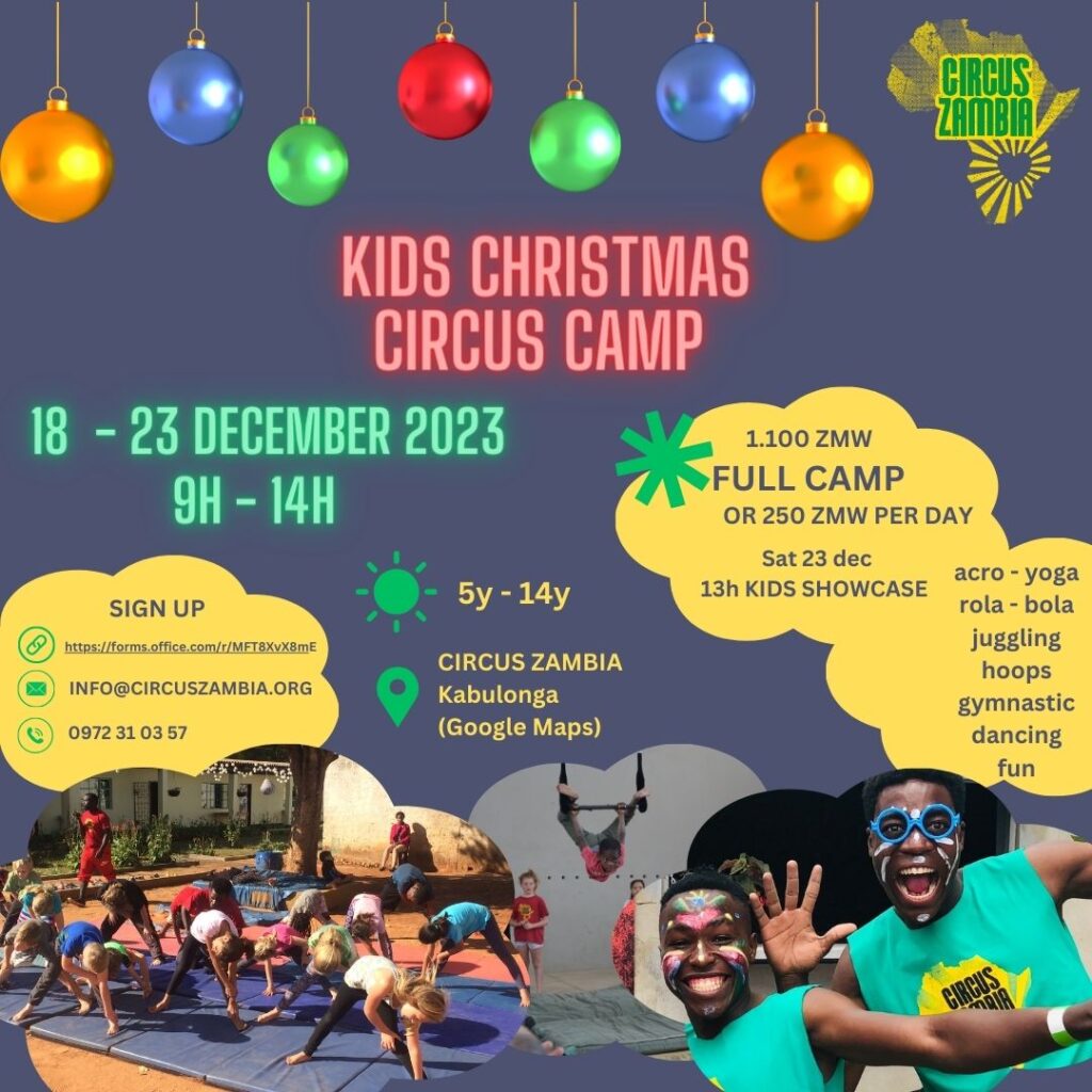 Upcoming Events - Circus Zambia